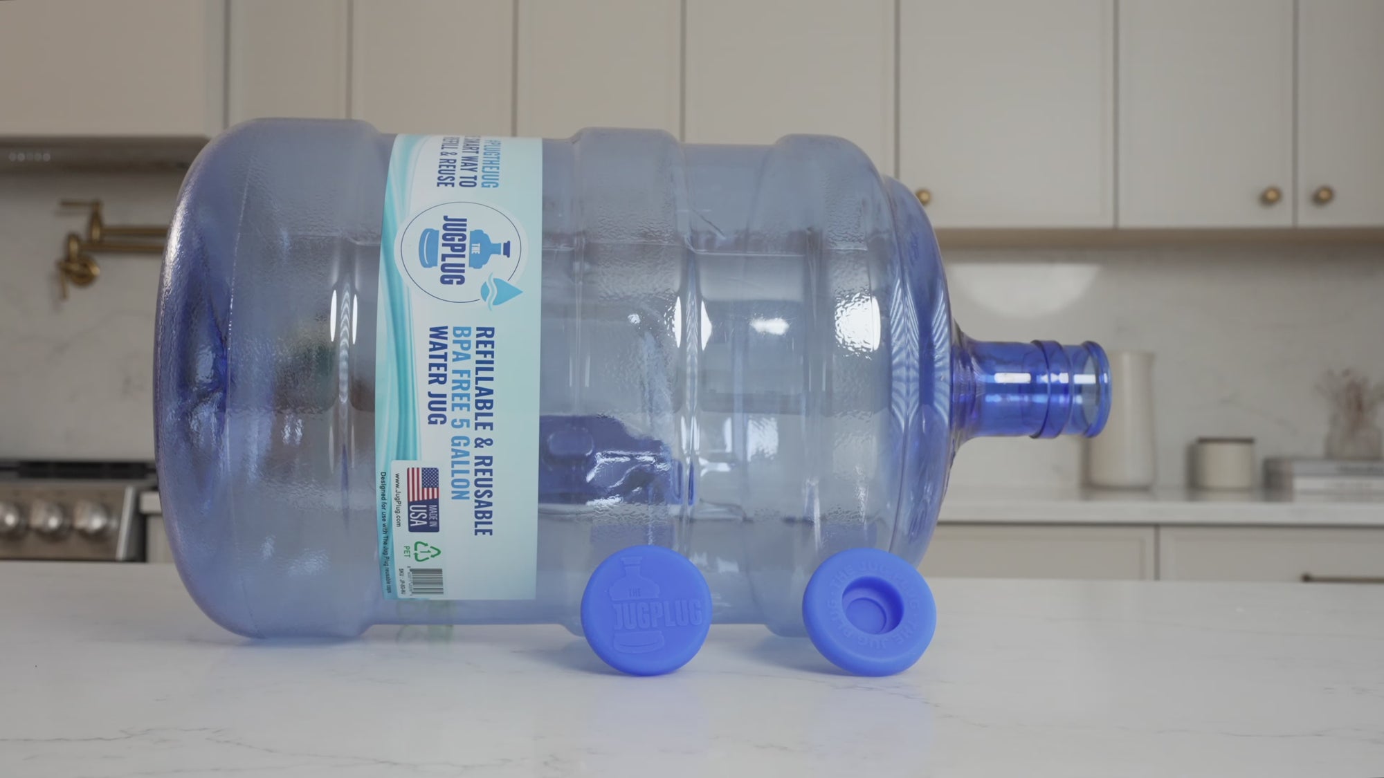 The Jug Plug - Reusable Water Jug Cap